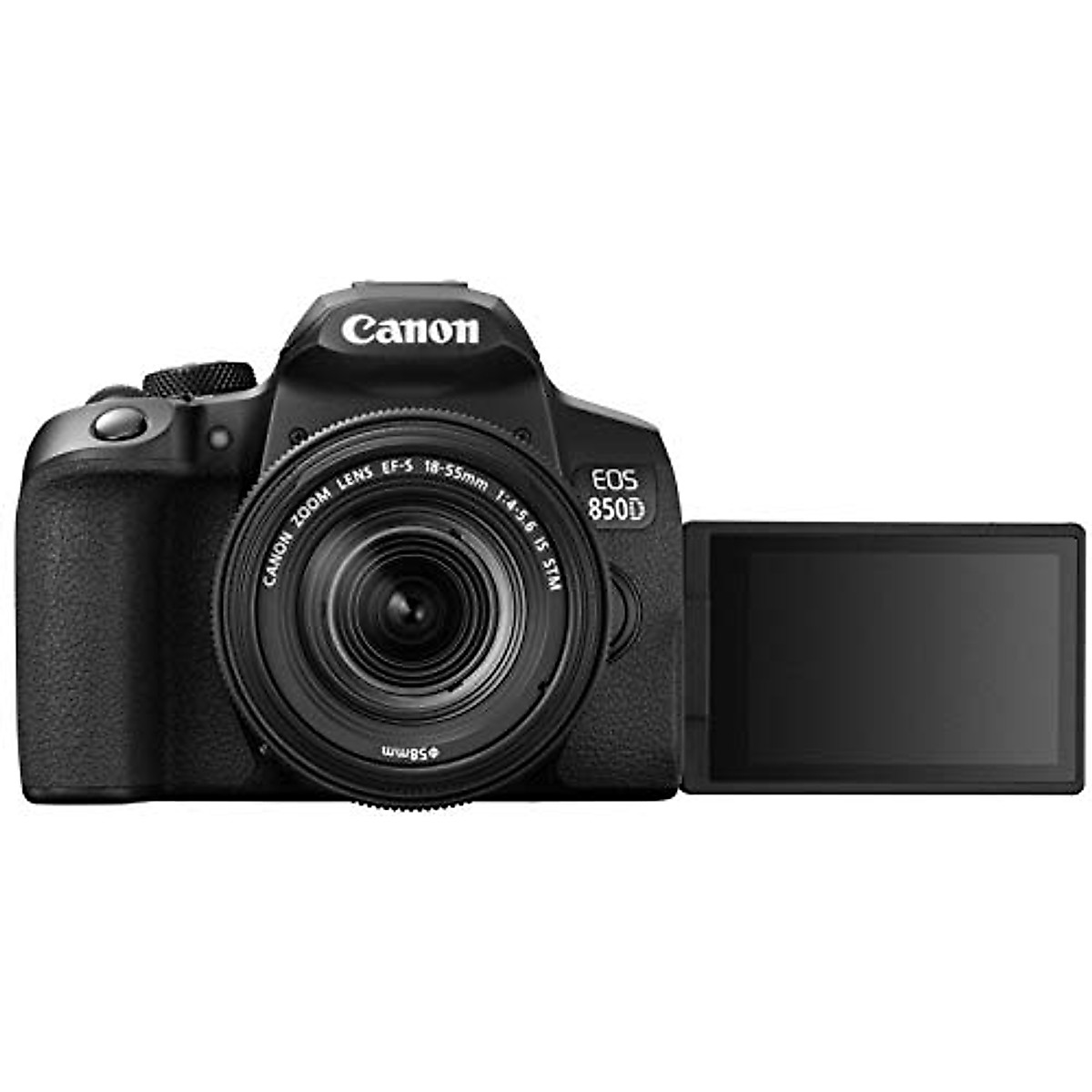 Canon EOS 850D (Rebel T8i) DSLR Camera Bundle with 18-55mm STM Lens + 64GB High Speed Memory Card + Accessory Kit