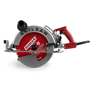 Skilsaw Magnesium Sawsquatch Worm Drive Circular Saw - 10 1/4in. 15 Amp, with Electric Brake, Model Number SPT70WM-22