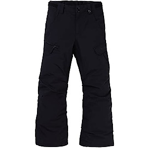 Burton Boys' Exile Cargo Snow Pant, True Black W20, Medium
