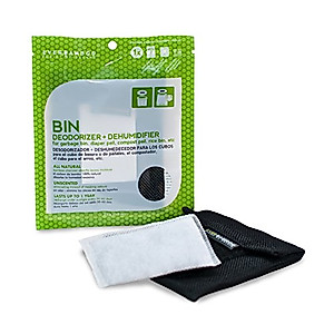 Ever Bamboo Bin Deodorizer Bag Set w/Natural Bamboo Charcoal (25 g)