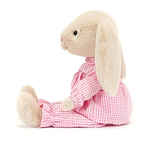 Jellycat Lottie Bunny Bedtime Stuffed Animal, 11 inches | Rabbit & Bunny Plush Toy | Classic Children's Gift