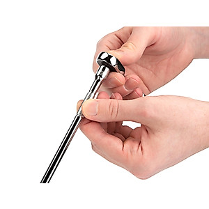 TEKTON 1/4 Inch Drive 6-Point Socket and Ratchet Set, 55-Piece (5/32-9/16 in., 4-14 mm) | SKT05301