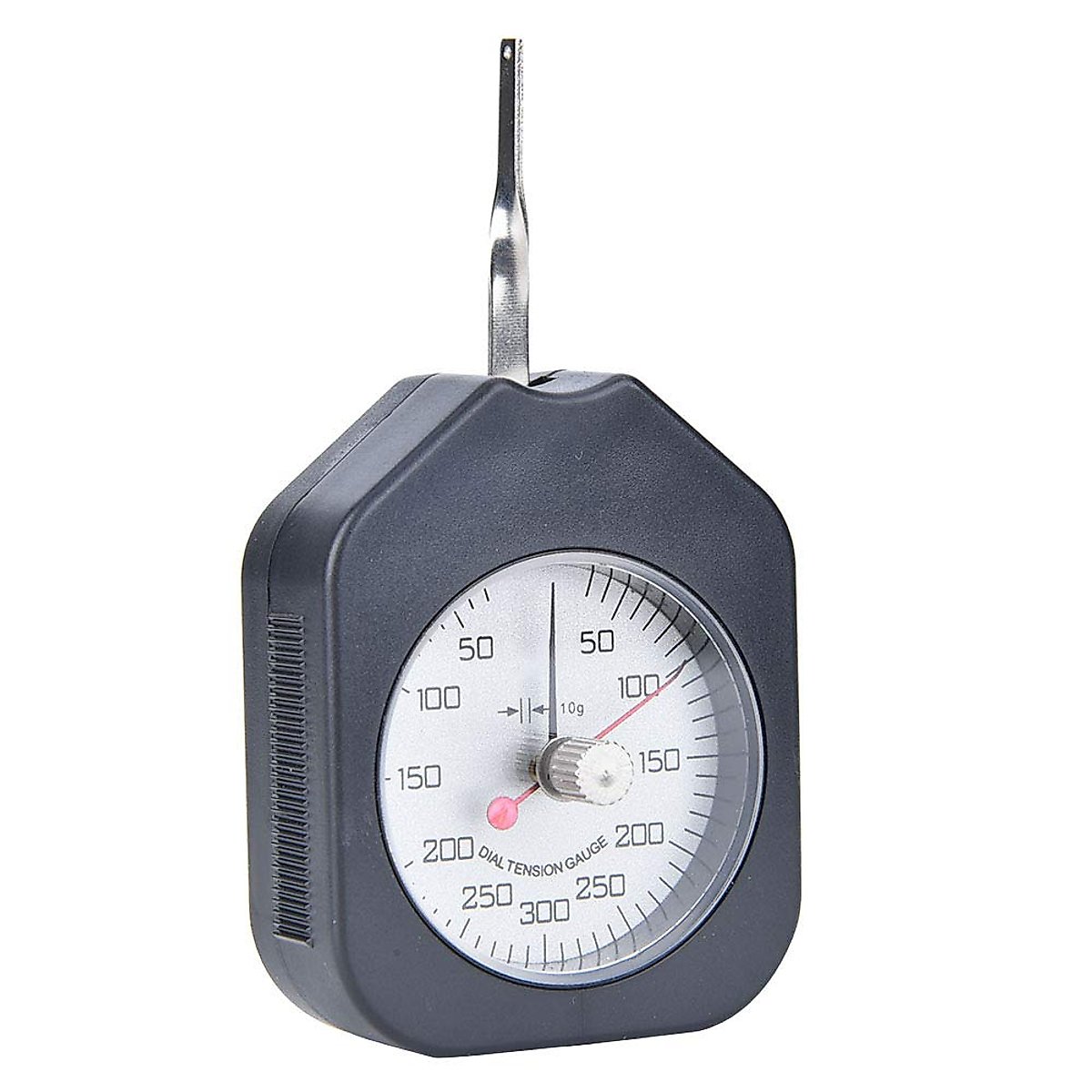 Tension Meter, Plastic Pointer Type Double Needles Tension Meter Analog Dial Gauge Measuring Tool for Electronic Switches, Micro Switches, Valves, Spring Tension(SZG-300-2)