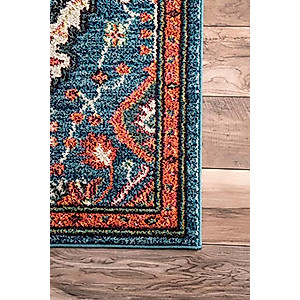 nuLOOM Elayne Diamond Area Rug, 10' x 14', Multi