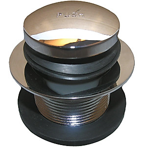 Larsen Supply 03-4813 Bathtub Tip Toe Drain44; Chrome - 1.5 in.