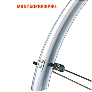 SKS-Germany Alley Cat Full Coverage Bicycle B53 for 700 x 38-47 Fender Set, Matte Black, (10434)