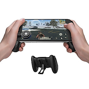 GameSir F1 Grip Game Controller Mobile Joystick Gamepad, Ergonomic Design Handle Holder Handgrip Stand for PUBG Fortnite, Support 5.5''-6.5'' Smartphone