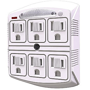 LG 24" Class 23.6" Diag HD 720p LED TV (24LJ4540) with 2X 6ft High Speed HDMI Cable, Screen Cleaner for LED TVs & Stanley 6-Outlet Surge Adapter with Night Light