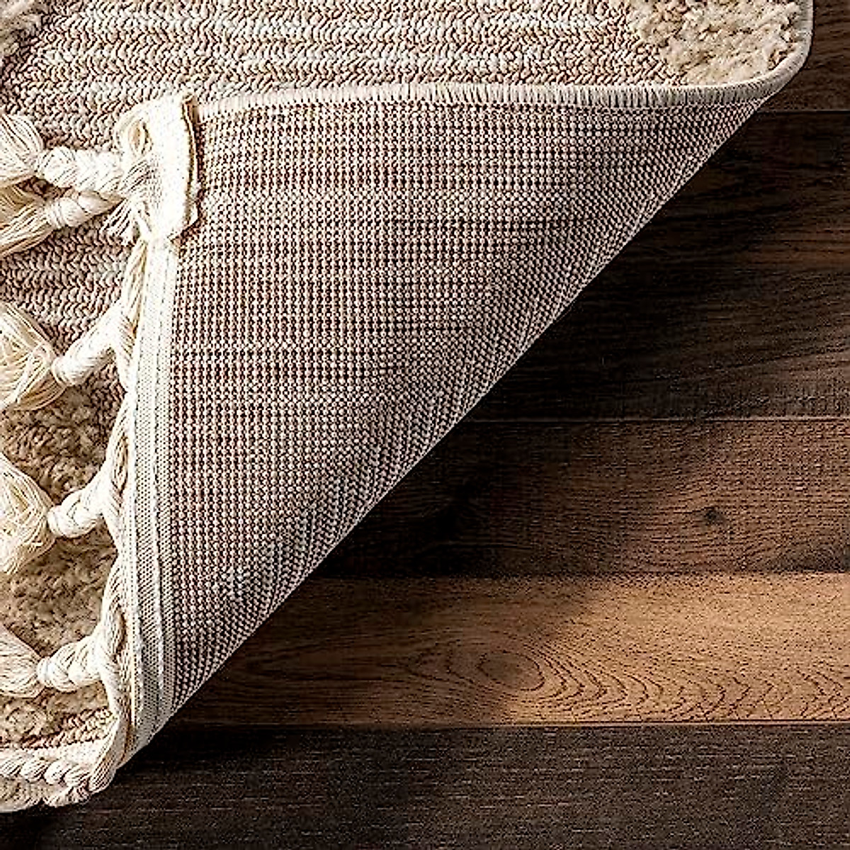 nuLOOM Marissa Trellis 5x8 Area Rug for Living Room Bedroom Dining Room Kitchen, Beige/Ivory