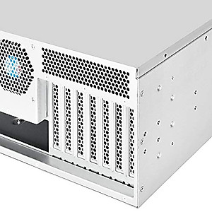 SilverStone Technology 4U Rackmount Server Chassis with 3 X 5.25 Front Bays with CEB/ATX/mATX/Mitx Support RM400 Cases SST-RM400