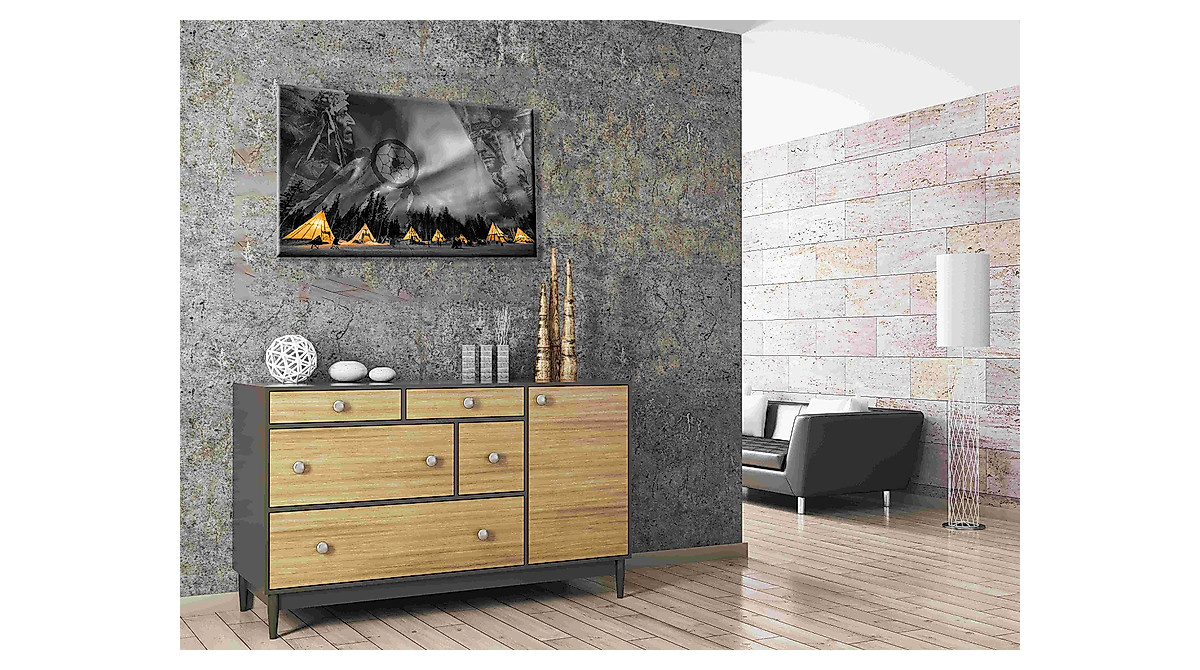 Waterproof Native American Wall Art for Home & Office Decor