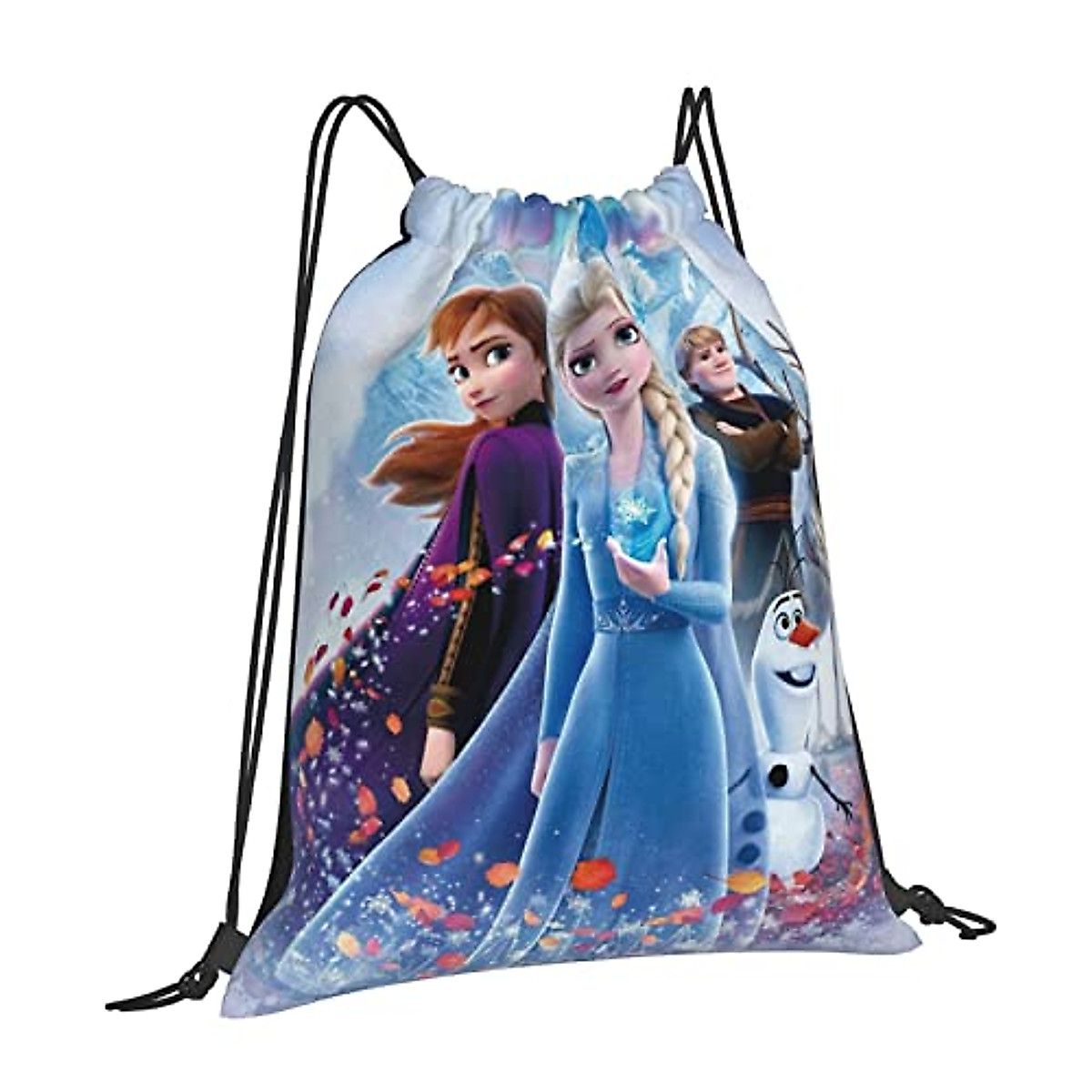 UWNXPIW Anime Drawstring Backpack Gym Yoga Travel String Bag Sport Sack for Women Men Adult