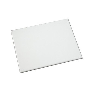 Vance Professional Grade 20 x 16 inch x 1/2 inch thick HDPE Poly Cutting Board Cutting Board | Best Kitchen Chopping Board | BPA-Free | Non-Porous | Dishwasher Safe | White