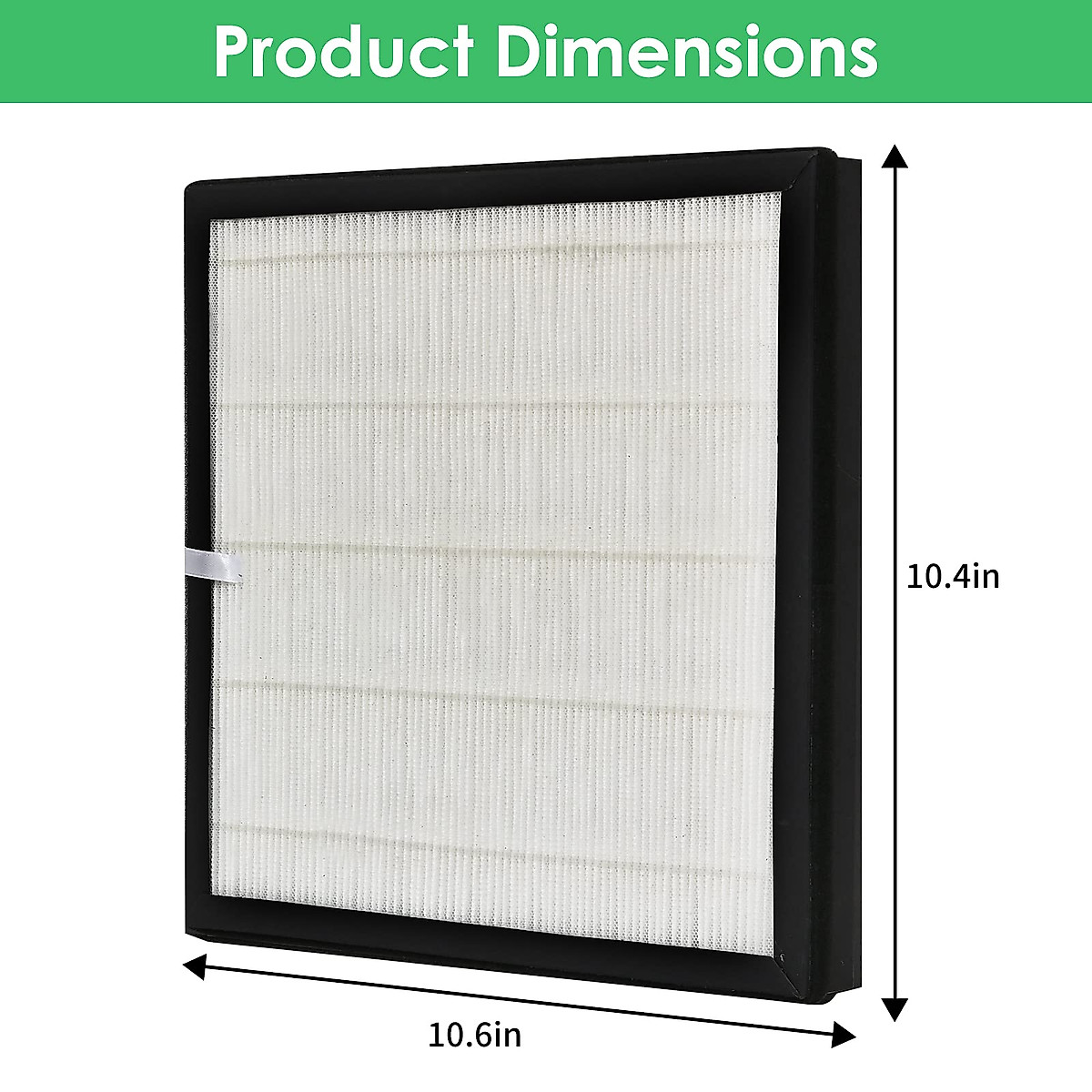 2 Pack G3 Air Purifier Replacement Filter for AMEIFU G3 Air Purifier, VEWIOR A3 and Tailulu HQZZ-260 Air Cleaner Purifier,3 in 1 Filtration HEPA Filter