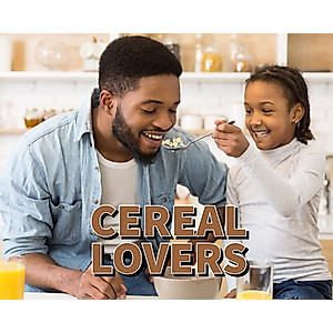 Weenca Practical Gifts for Dad, Laser Engraved Spoon Cereal Killer, Emotional Dad Gifts, Fun Cereal Spoon Dad Gifts Who Has Everything