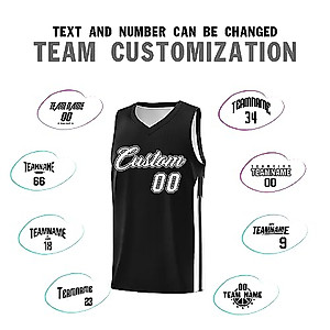 Personalized Your Own Basketball Jersey Sports Shirt Printed Custom Team Name Number Logo for Men Youth