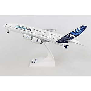 Daron Skymarks Airbus A380-800 H/C with Gear, 1/200-Scale,White