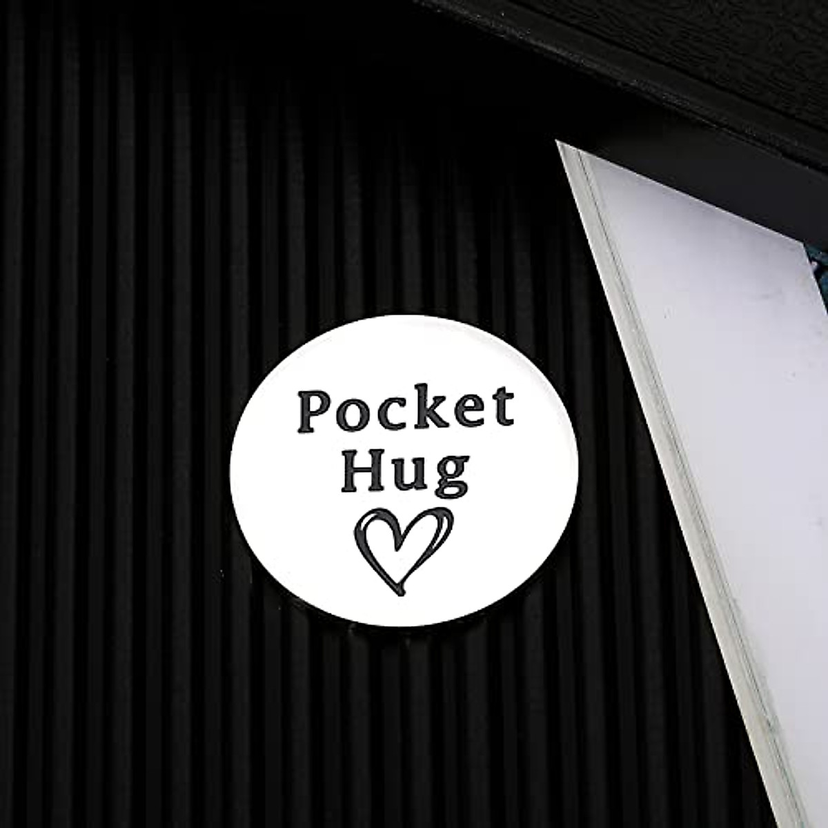 Pocket Hug Token Good Luck Charms Long Distance Relationship Get Well Soon Gifts for Women Inspirational Birthday Gifts for Teen Girls Boys Back to School Gifts for Kids Stocking Stuffers for Adults