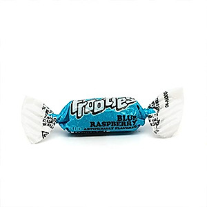 Bulk Blue Raspberry Flavor Tootsie Roll Frooties Chewy American Taffies Candy Individually Wrapped In Resealable Assortit Bag 5 Lb 735+pcs (80-Oz) - Made In USA