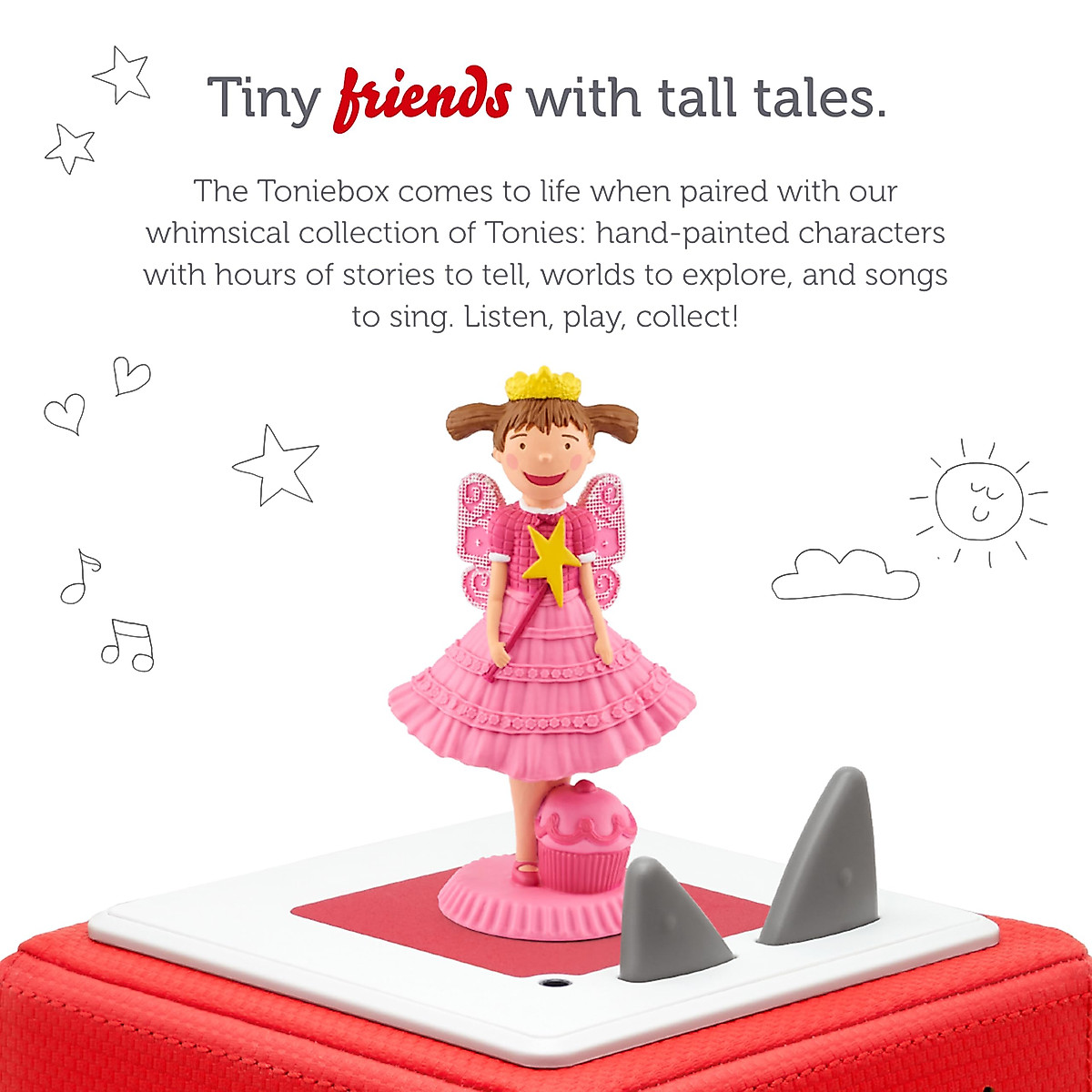Tonies Pinkalicious & More Stories Audio Toy Figurine