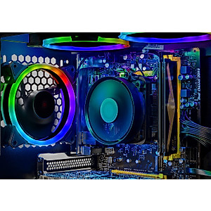 Skytech Shadow 3.0 Gaming PC Desktop - AMD Ryzen 5 3600 3.6GHz, RTX 3060 Ti 8GB GDDR6, 16GB DDR4 3000, 1TB NVMe SSD, 600W Gold PSU, AC WiFi, Windows 10 Home 64-bit