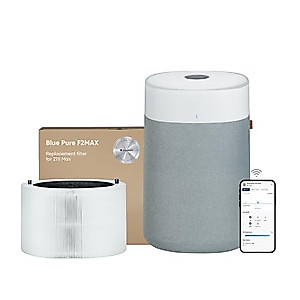 Bundle of BLUEAIR Air Purifiers for Large Home Room, Air Purifiers for Bedroom, Air Purifiers for Pets Allergies Air Cleaner, Smart Air Purifier, 211i Max and 211i Max Replacement Filter