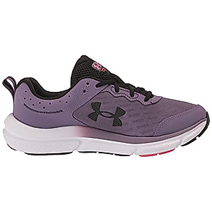 Under Armour Women's Charged Assert 10, (500) Retro Purple/Retro Purple/Black, 8, US