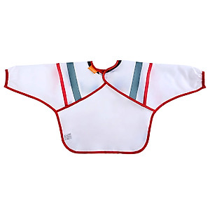 Dreambaby Food & Fun Character Bibs Baby Smocks with Sleeves - Model L560BB - 2 Pack (Astronaut & Doctor)