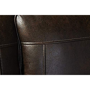 Roundhill Furniture Leinster Sofas, Espresso