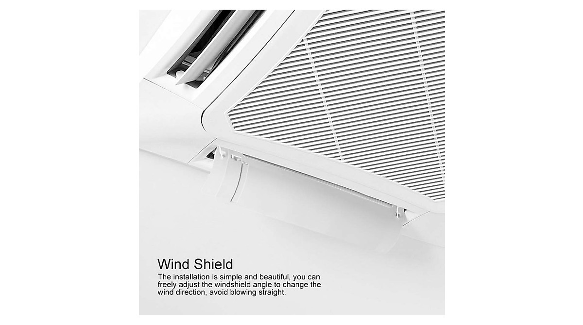 Adjustable Air Conditioner Deflector for Comfort