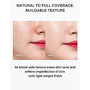 SELFBEAUTY UNICONIC Moisturizing Cushion Foundation 15g #21. Pure Ivory | Foundation Makeup | Compact Face Makeup Concealer | Face Compact Makeup Foundation (#21. Pure Ivory)