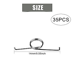 LUTER 35 Pcs L2 R2 Trigger Button Springs, Metal Spring for PS5 Controller Key Springs Replacement Kit for PlayStation 5 PS5 Controller