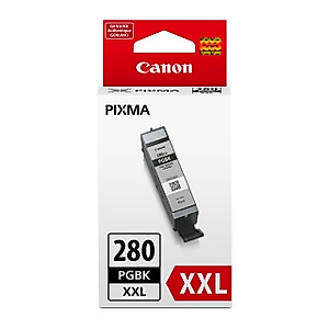 Canon PGI-280 XXL Pigment Black Ink Tank, Compatible to: TS8120, TS6120, TR7520, TR8520, TS9120, TS8120