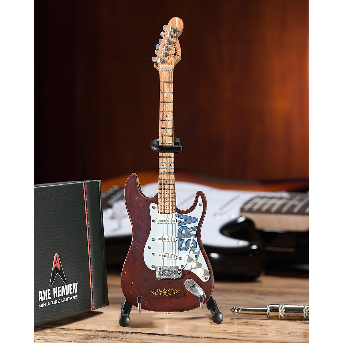 Stevie Ray Vaughn Miniature Mini Guitar SRV Lenny