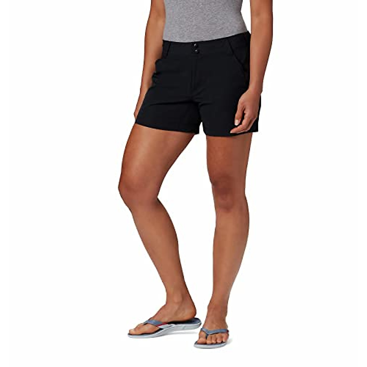 Columbia Women's Coral Point III Shorts, Black, 6