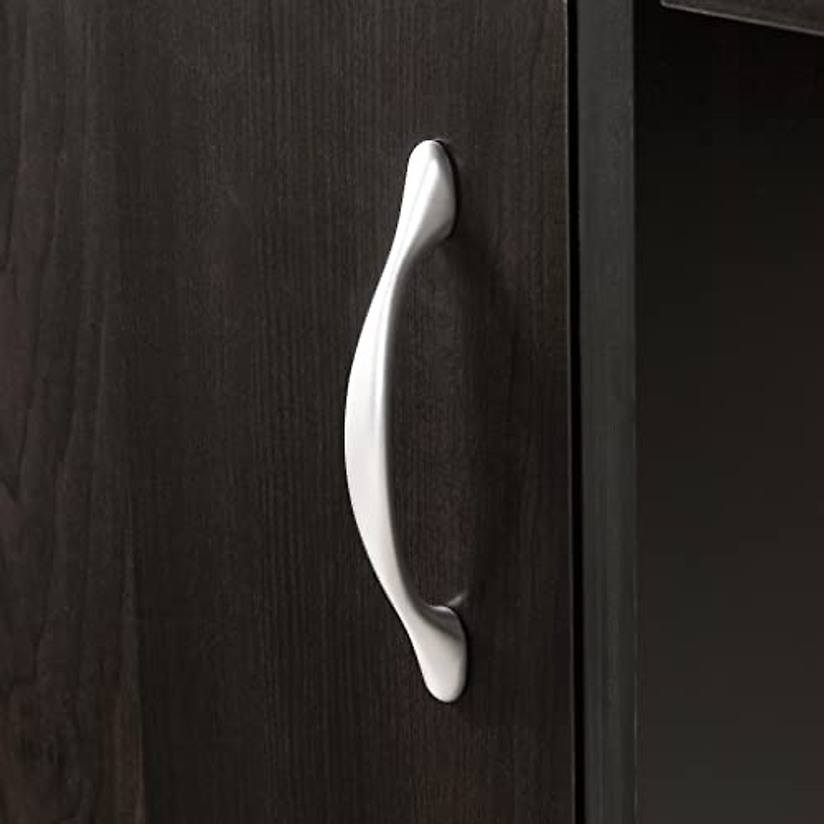 Sauder Beginnings Transitional Desk with Hutch, Cinnamon Cherry finish