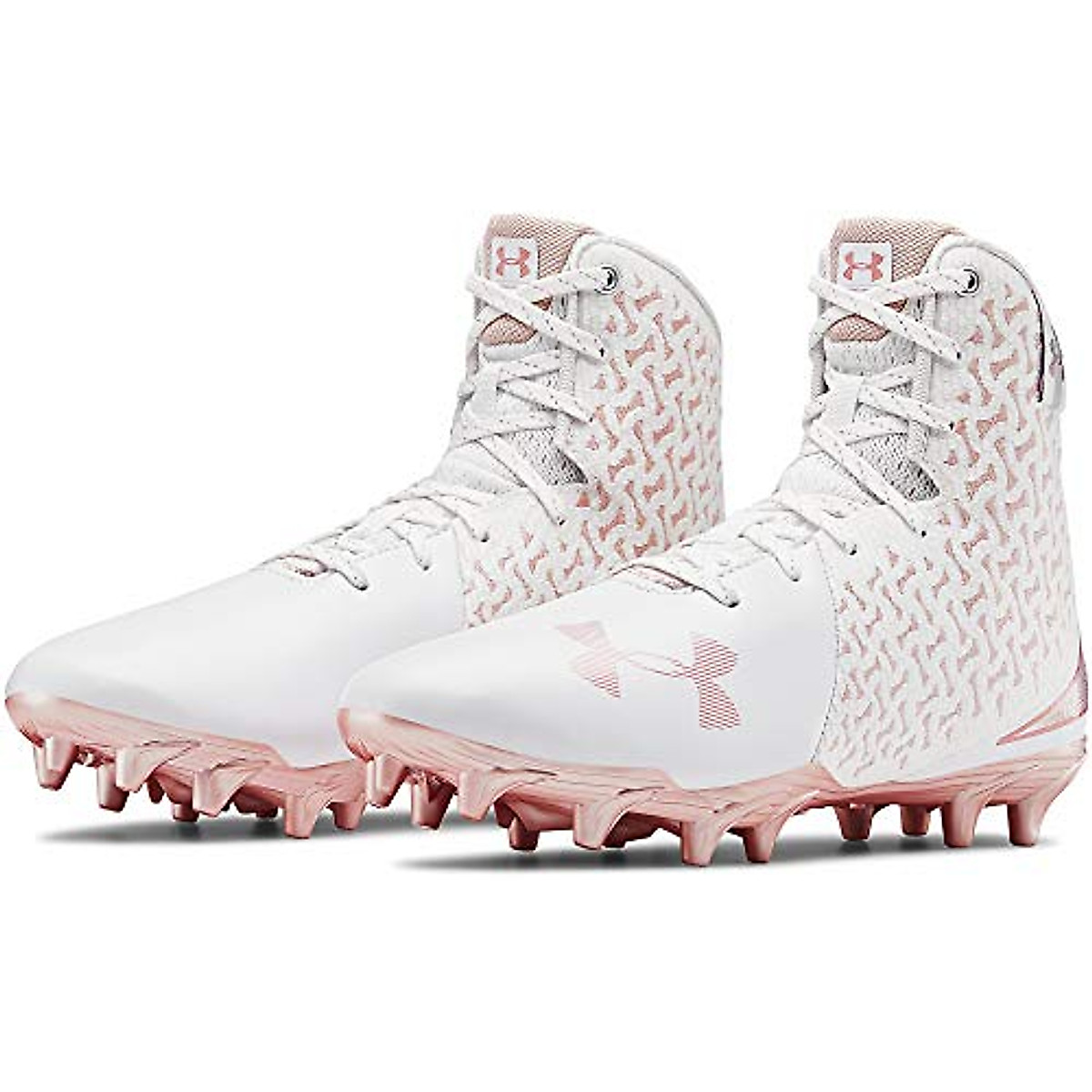 Under Armour Women's UA Highlight MC Lacrosse Cleats 11 White