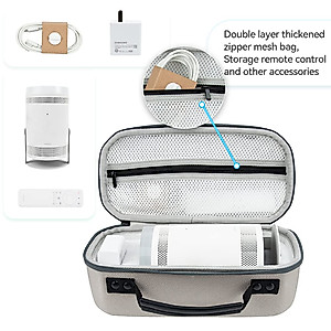 Hard Travel Case for Samsung The Freestyle Projector,Carrying Case Compatibility with Samsung Smart Portable Projector