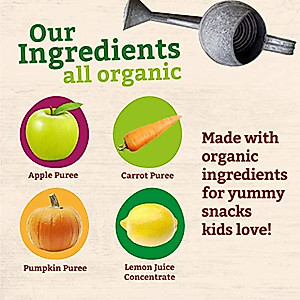 Peter Rabbit Organics Apple, Carrot and Pumpkin Puree, 4.4 Ounce (Pack of 10)