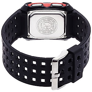 Armitron Sport Men's 408177RED Chronograph Black and Red Digital Watch