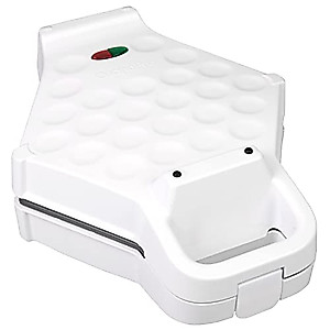 Bubble Waffle Maker- Electric Nonstick Hong Kong Egg Waffler Iron Griddle w Ready Indicator Light- Ready in under 5 Mins- Recipe Guide Included Make Homemade Ice Cream Cones Summer Pool Party Treat