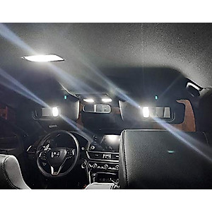D15 Lighting LED Interior Light Kit for 2018-2022 Honda Accord 6000k White Map Dome Trunk Vanity Mirror Bulbs (6 Pieces)
