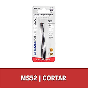 Dremel MS52-01 Fine Wood Cutting Blade for Moto-Saw, Silver