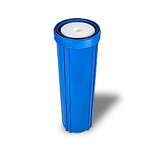 Whole House Water Filtration System, Big 20 x 4.5" Housing, 5 Micron Sediment Filter Cartridge & Mounting Hardware Included! (20 Inches)