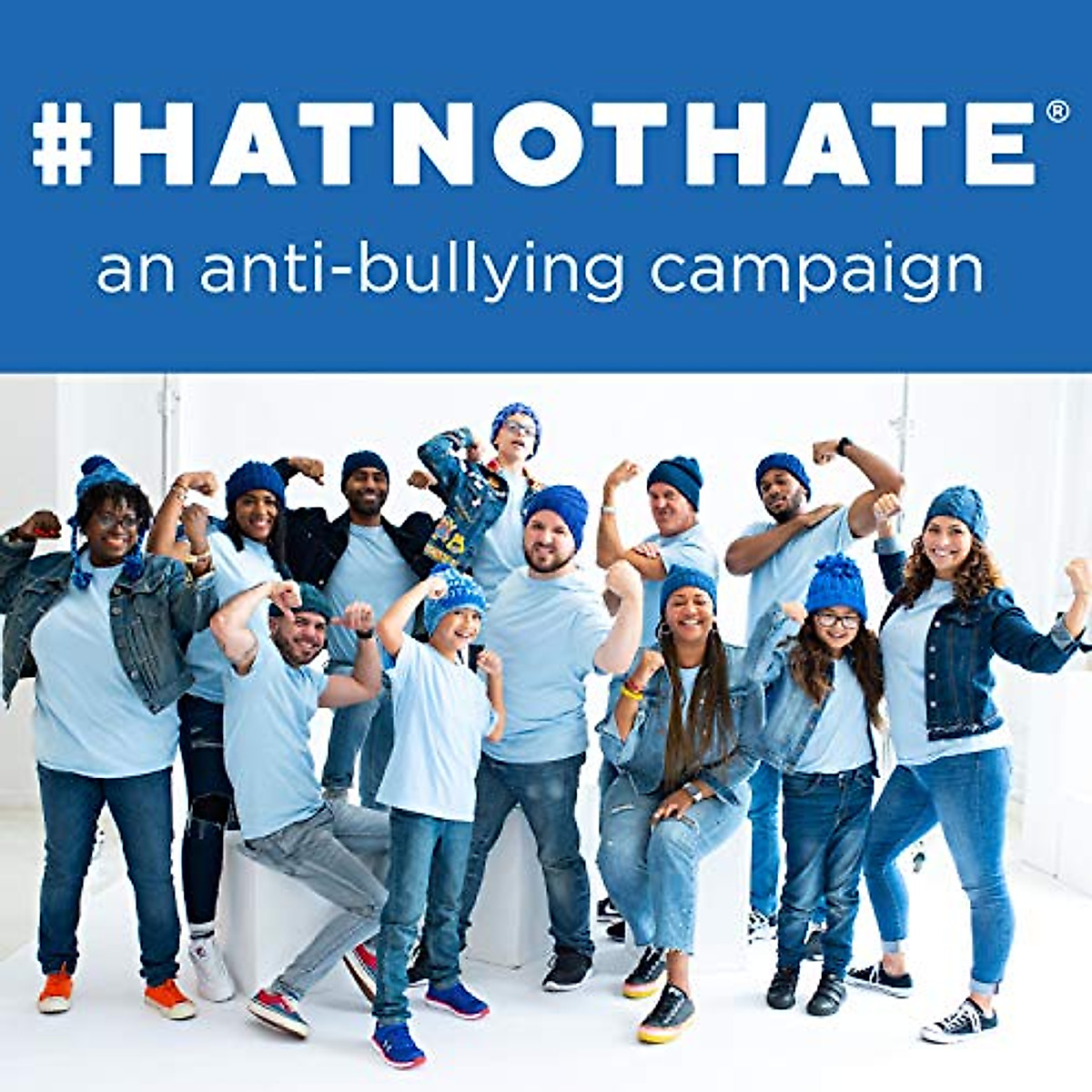 Creativity for Kids Hat Not Hate Quick Knit Loom - Create 2 DIY Knitted Beanie Hats with Lion Brand Yarn