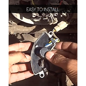 2-4KW Generator AVR Automatic Voltage Regulator Fit for Generac Champion Firman Westinghouse Honda Predator And More, Automatic Voltage Regulator Rectifier with Carbon Brush