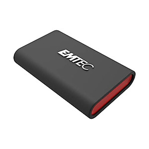 Emtec 256GB X210 Elite SATA III Portable Solid State Drive (SSD) with NAND Technology ECSSD256GX210