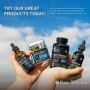 S RAW SCIENCE Anti-Aging Face Moisturizer for Women & Men, Collagen Day & Night Cream, Anti-Aging Skin Care with Hyaluronic Acid, Moisturizing & Nourishing Anti-Wrinkle Face Cream, Non-Greasy Formula