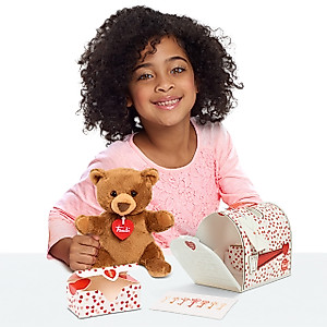 Premium Italian Designed Trudi Ettore Giant Teddy Bear, Big 22-inch Plush, Brown Bear, Kids Toys for Ages 3 Up by Just Play