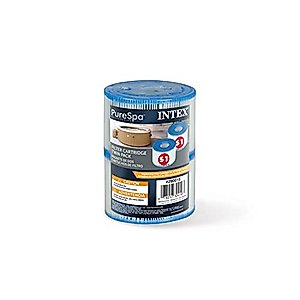 Intex Type S1 Filter Cartridge for PureSpa, Twin Pack